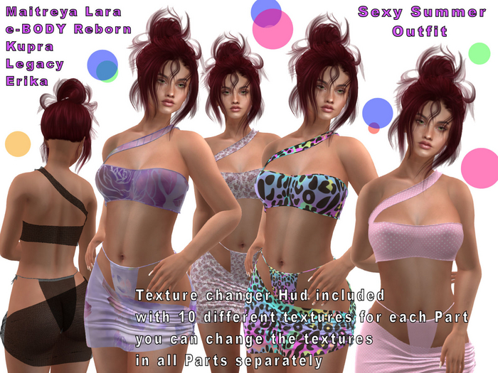 Second Life Marketplace Sexy Summer Outfit